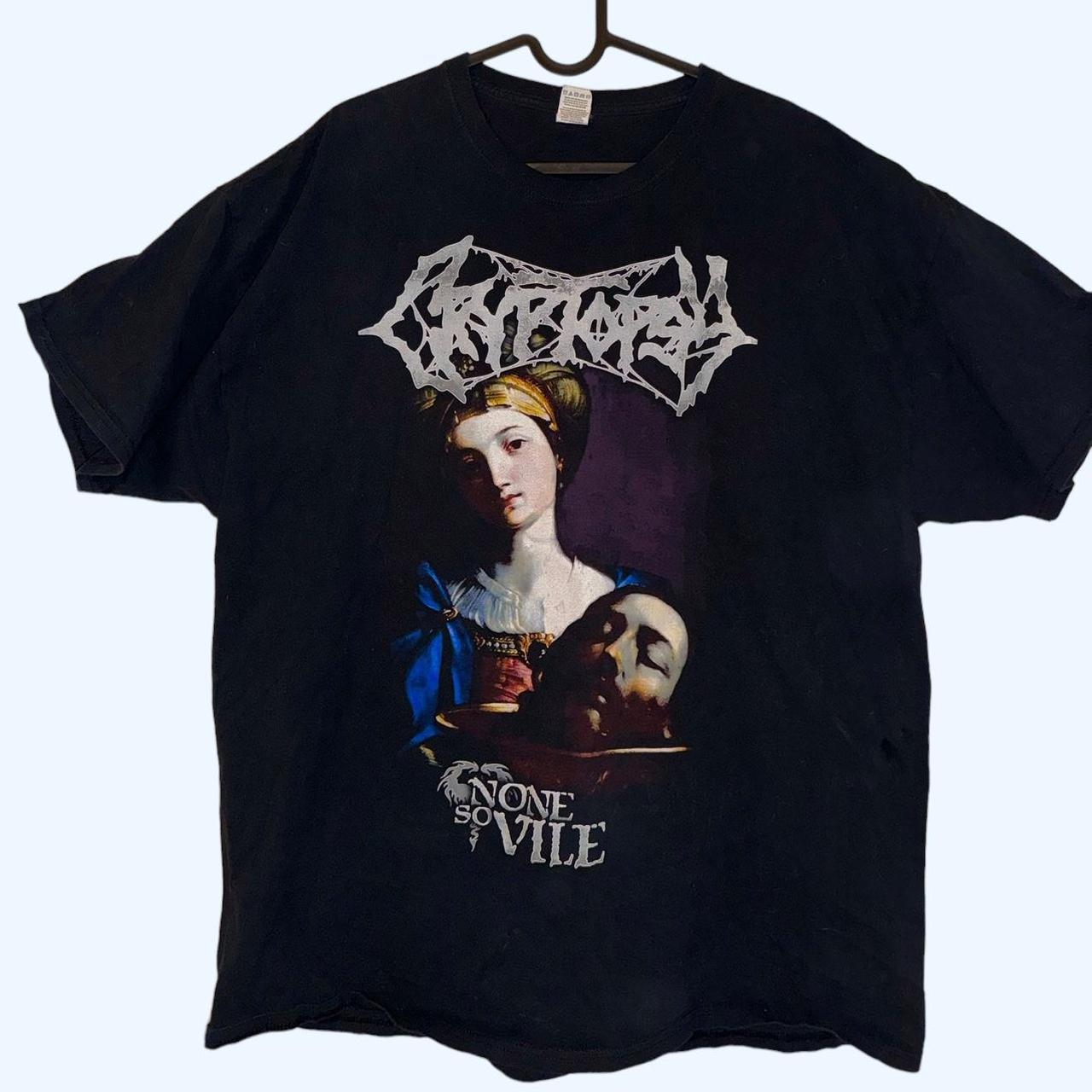 Cryptopsy none so vile death metal shirt.. fruit of... - Depop