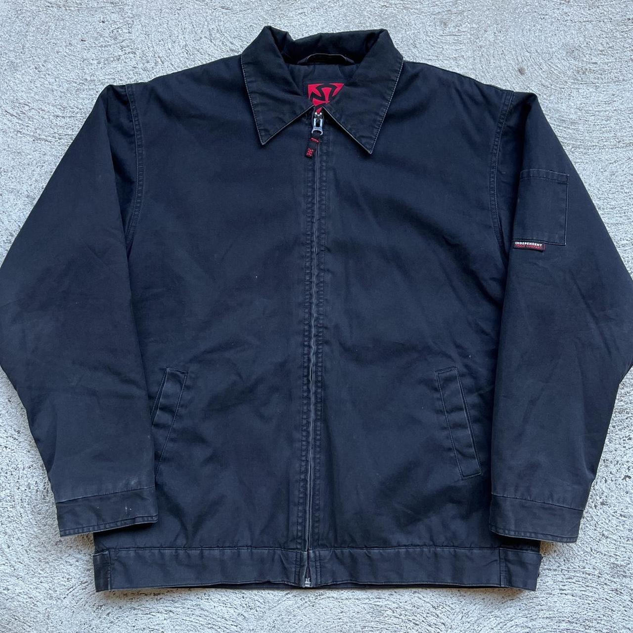 Vintage Independent Trucks Work Jacket Tagged medium... - Depop
