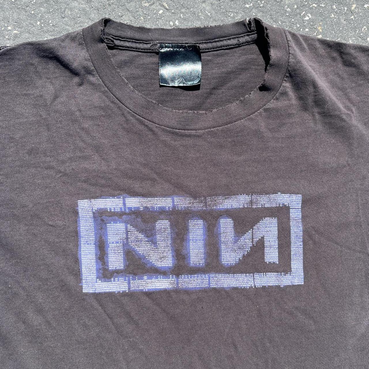 Vintage Nine Inch Nails tee Fits M/S 19.5 x 27 - Depop