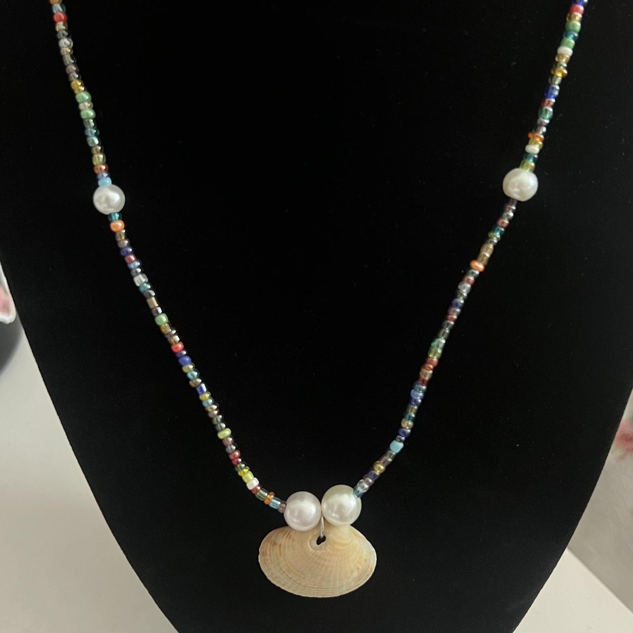 the rachel necklace 🪞 handmade mermaid fairy... - Depop