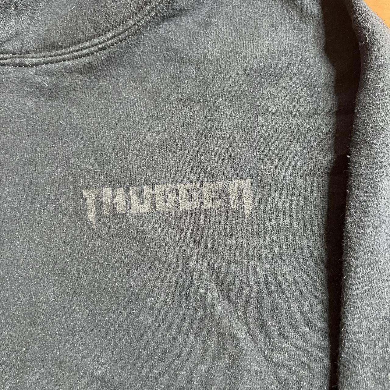 Y2K black Young Thug ysl Jeffery Thugger rap hoodie... - Depop