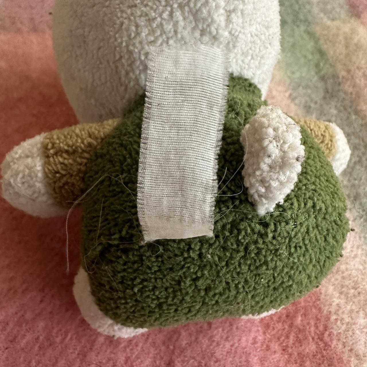 Green monochromatic Hello Kitty Vintage terry cloth... - Depop