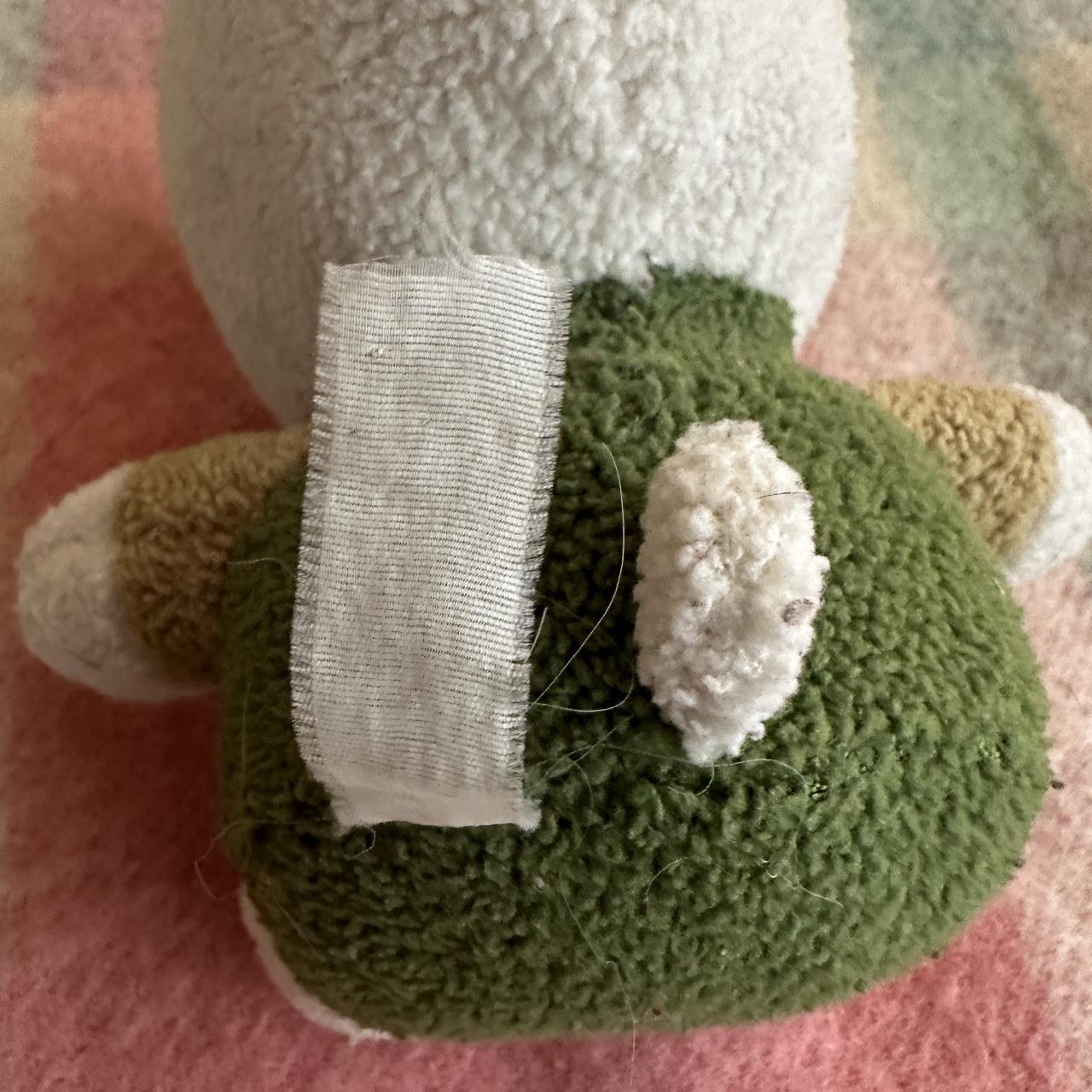 Green monochromatic Hello Kitty Vintage terry cloth... - Depop