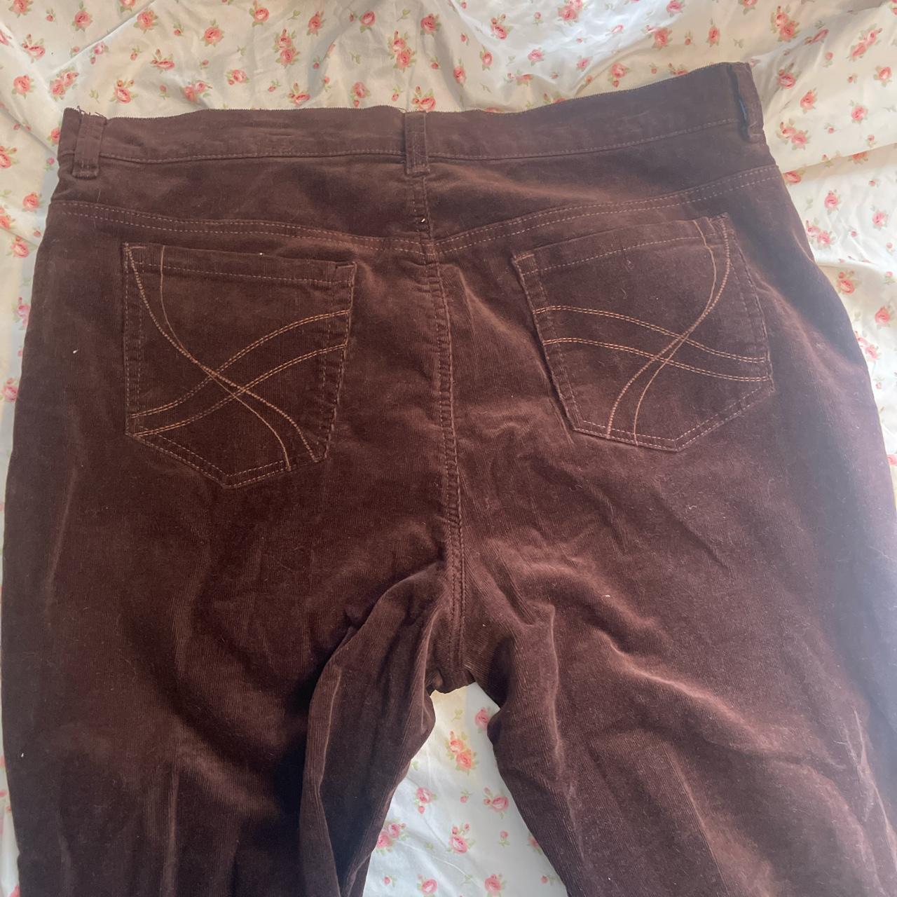 Gloria Vanderbilt Brown Corduroy Pants. These are... - Depop