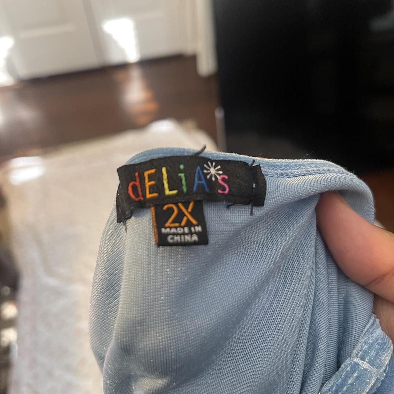 Lovely little blue Delia’s mini dress. I’ve had this... - Depop