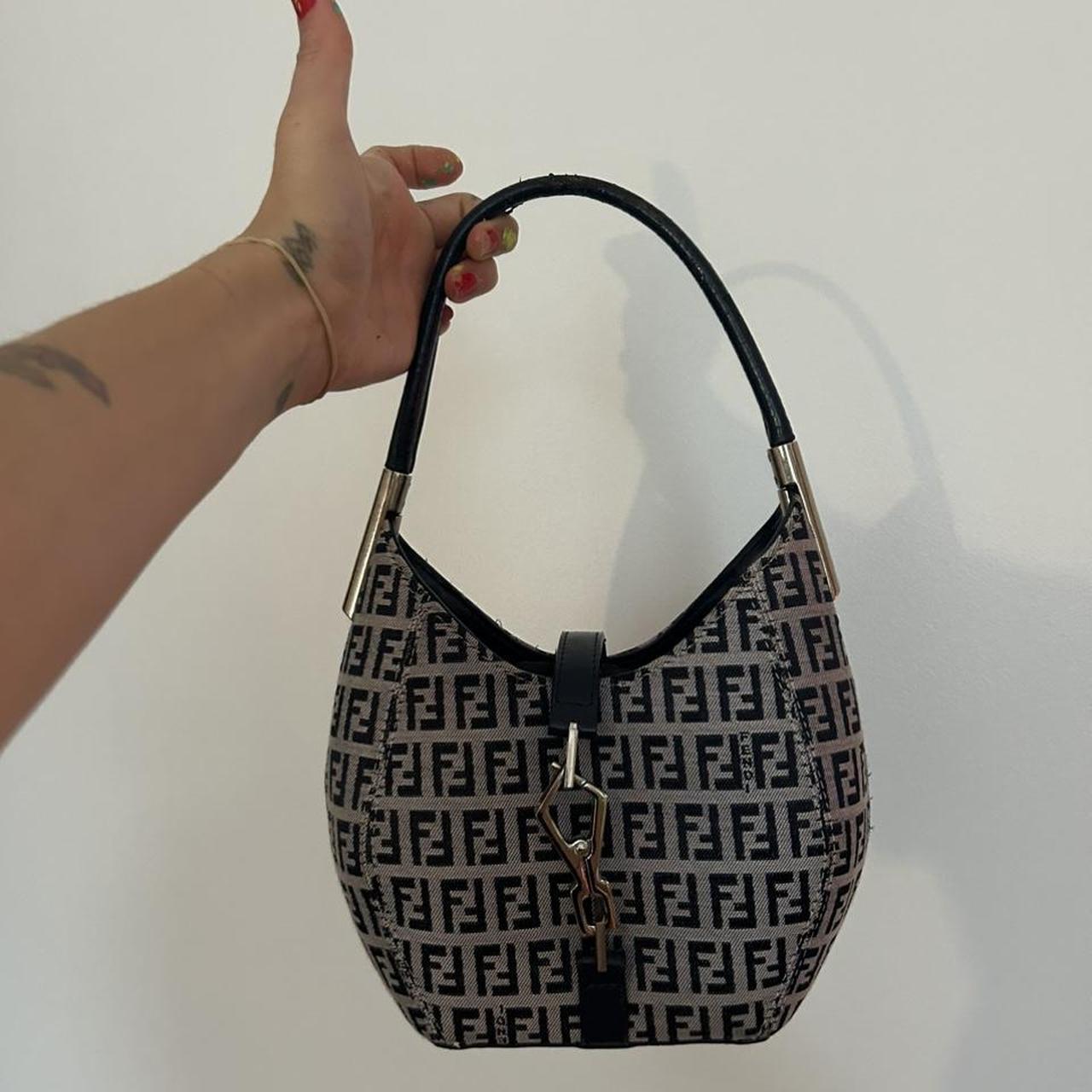 FENDI NENDI BAG. Zip tie closure inside. So fun so... - Depop