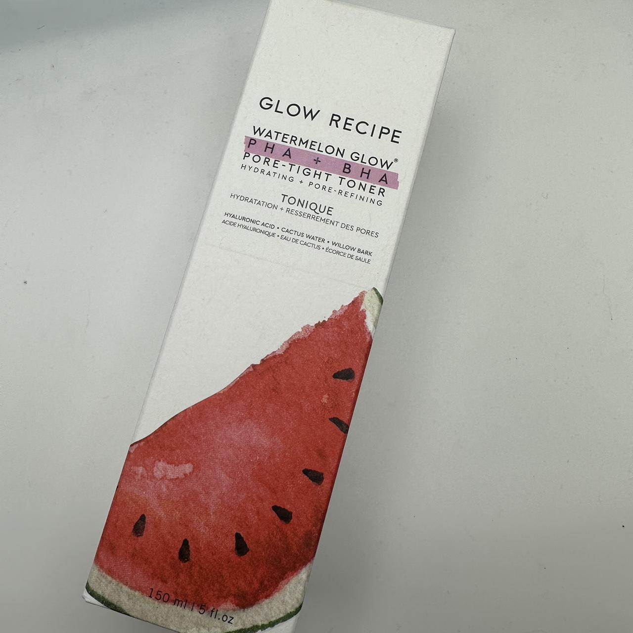 GLOW RECIPE TONER WATERMELON PORE TIGHT TONER NEW... - Depop