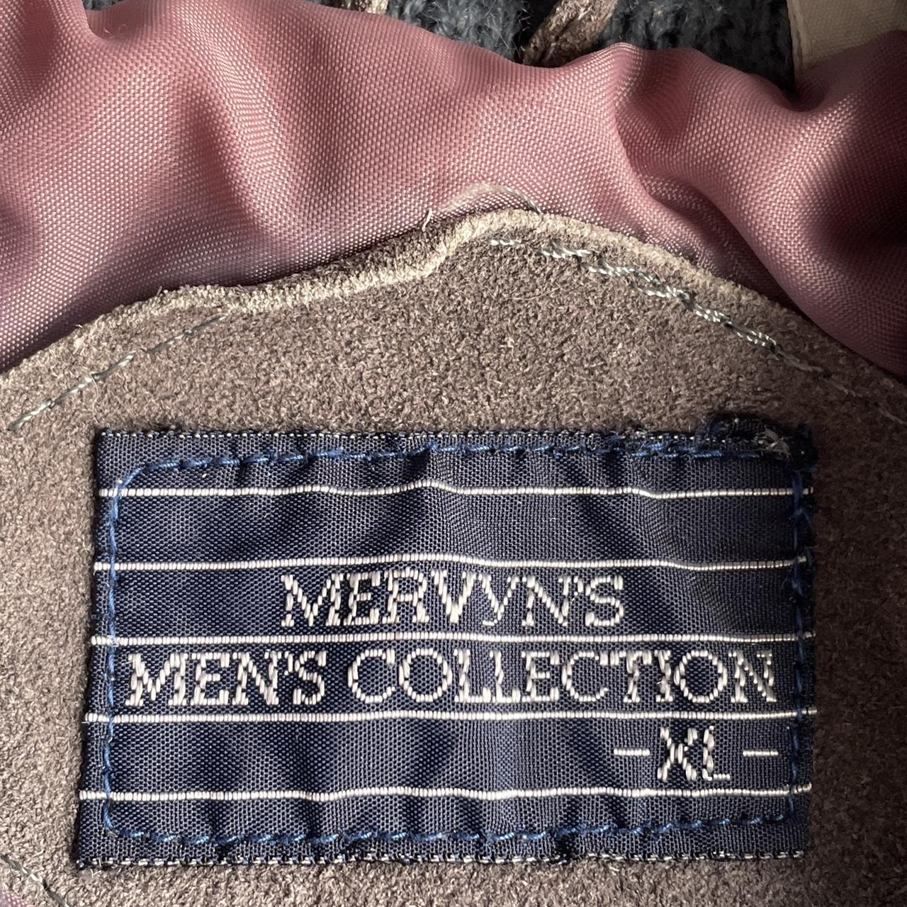 90’s Mervyn’s Men’s Collection Zip Up Jacket Tagged... - Depop