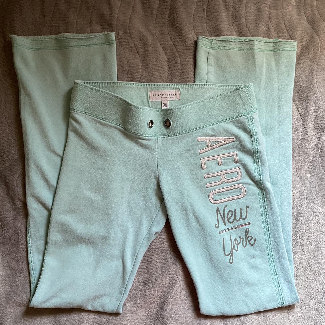 Aeropostale Flare sweatpants Size: S... - Depop