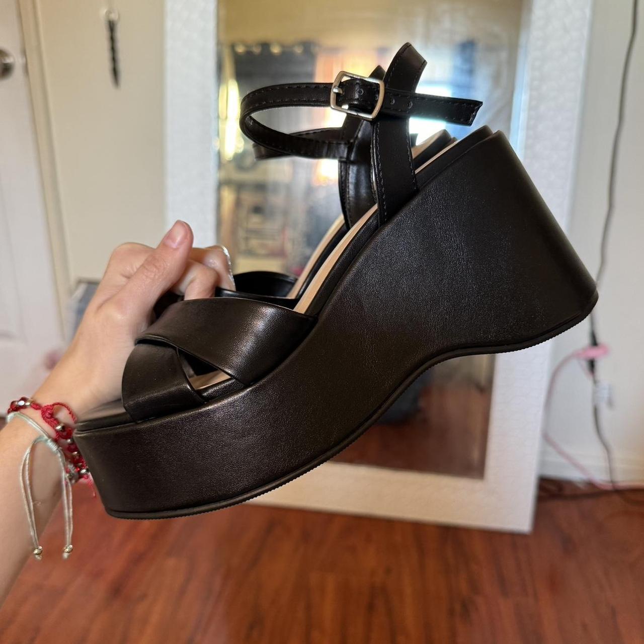 Y2K SODA platform wedge sandals -BRAND NEW, never... - Depop