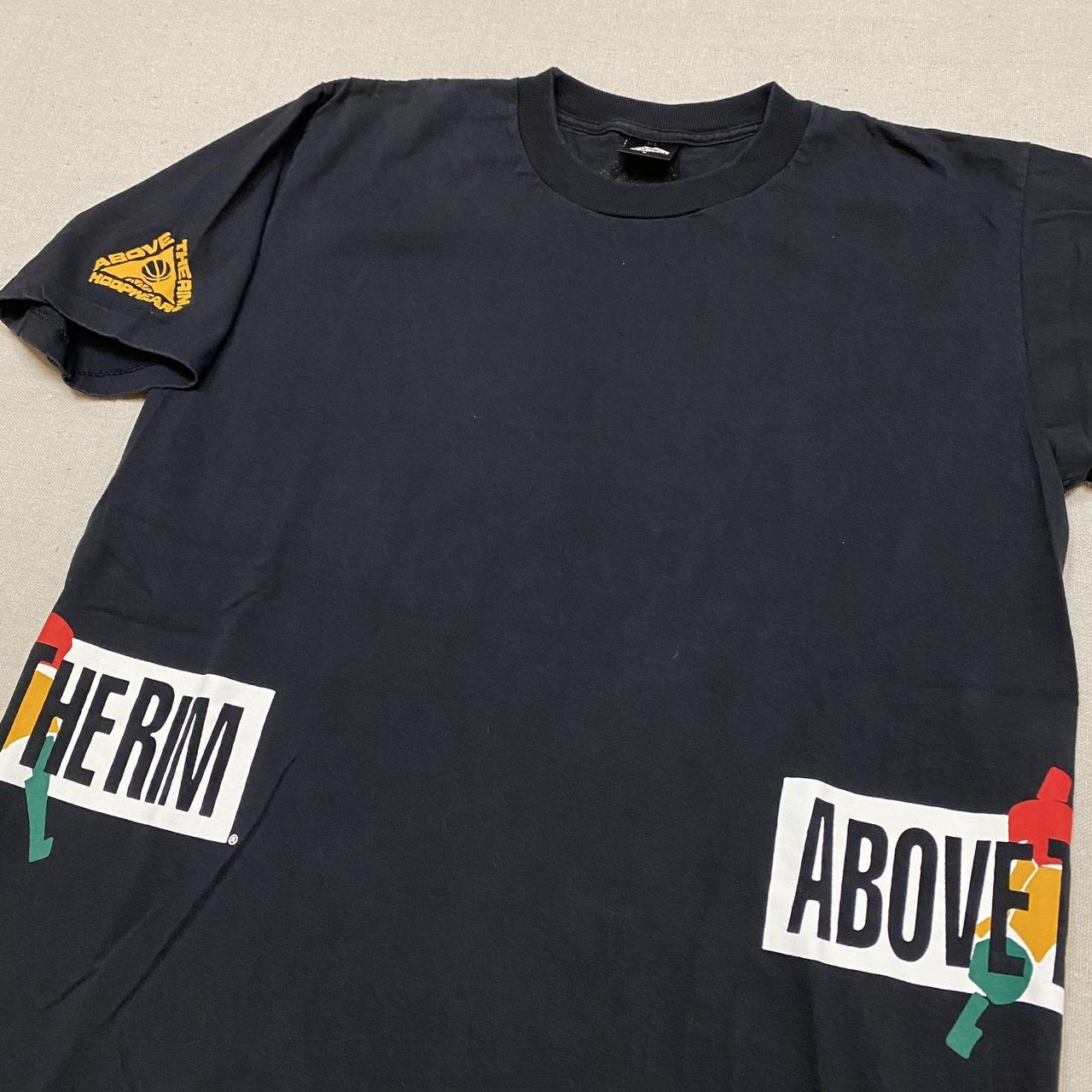 Vintage 90s Above the Rim Hoopwear T Shirt Crazy... - Depop