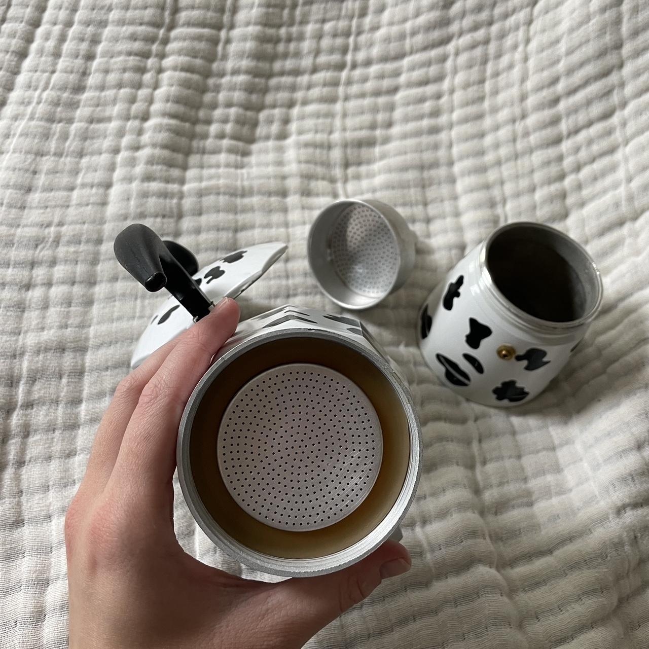 Super cute Spotted Cow Moka Pot!!! I lost my mind... - Depop