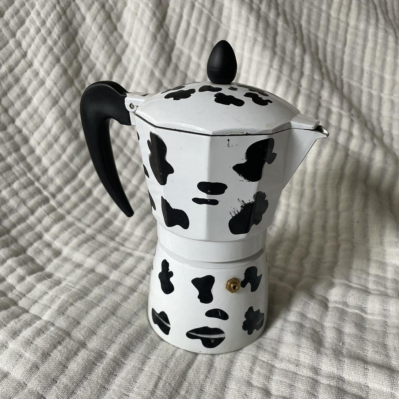 Super cute Spotted Cow Moka Pot!!! I lost my mind... - Depop