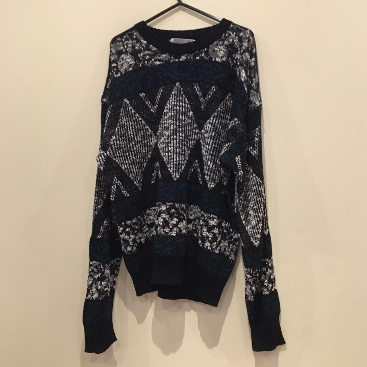 Sickest knit sweater ☆★ Wacky funky all over... | Depop