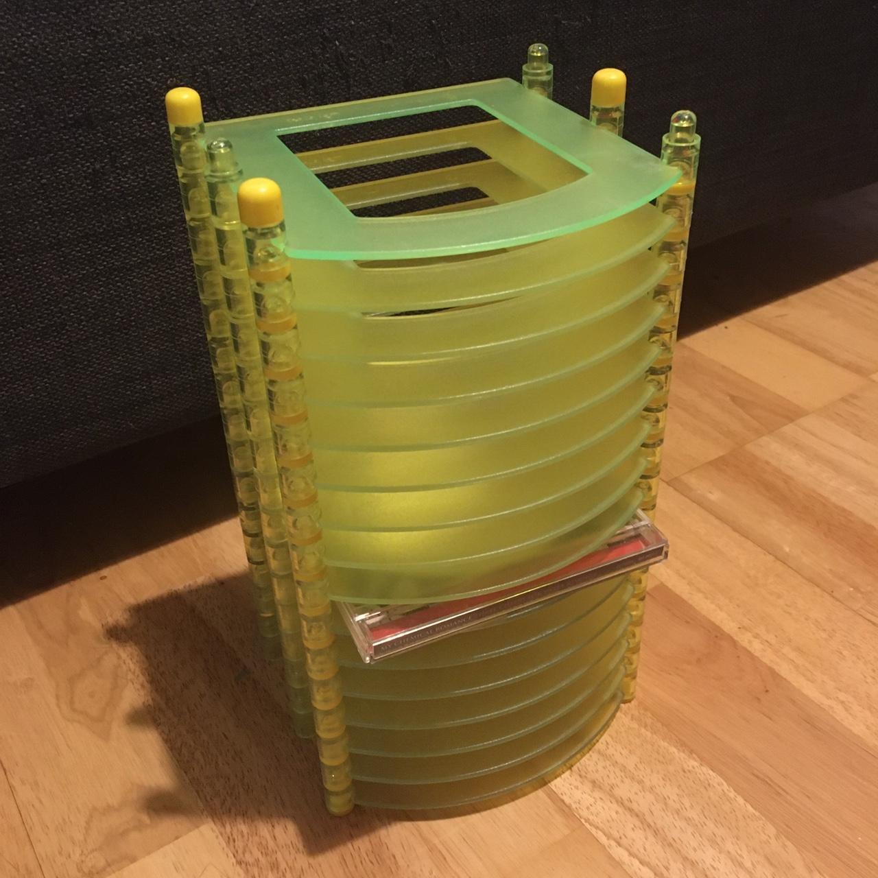 Neon green cd tower !! ☆★ Such an iconic Y2K... - Depop