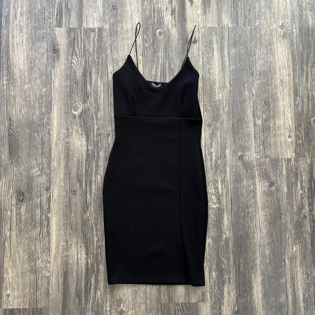 Nasty Gal Black Tight Dress Soo Flattering Fits Depop