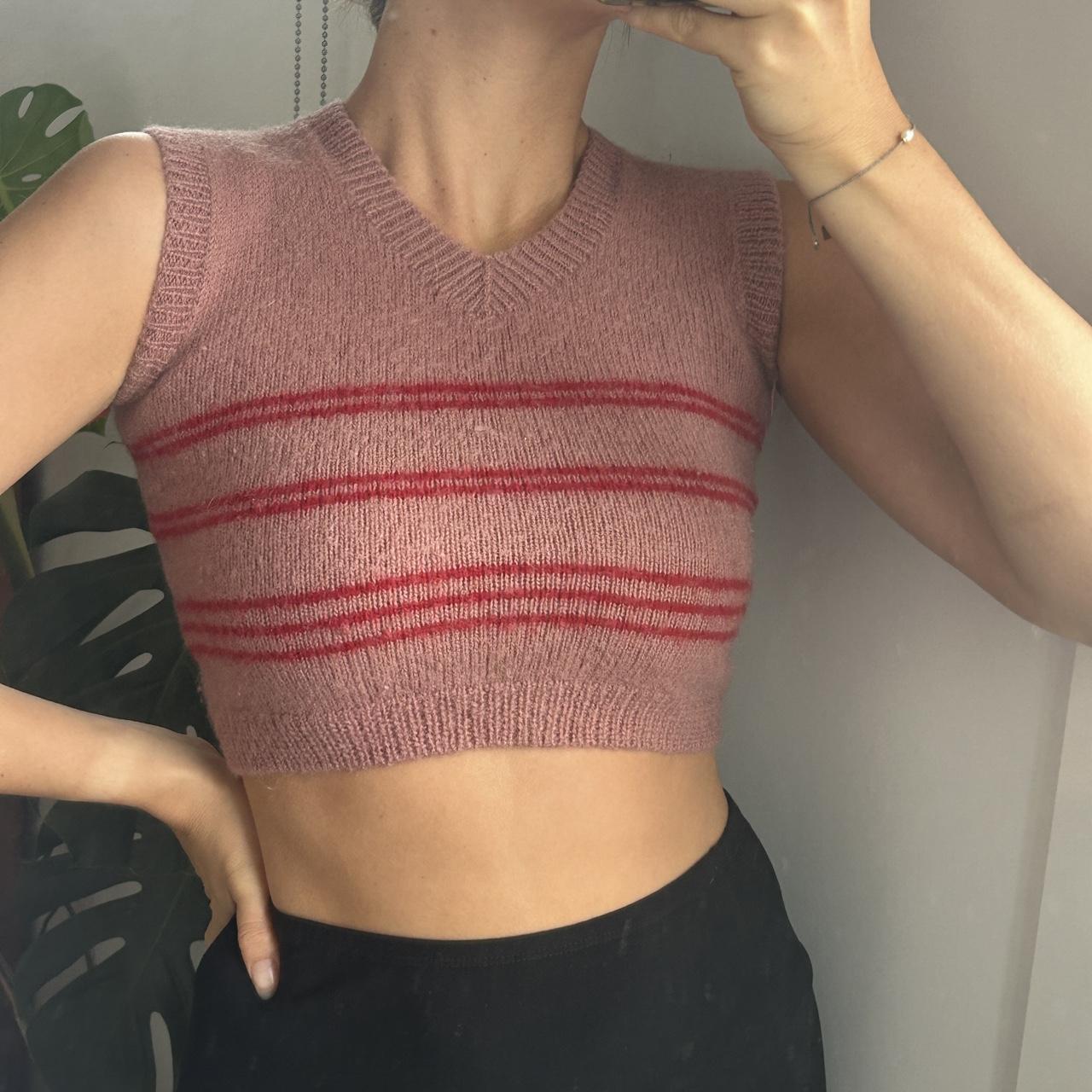 Woollen vest Too small for me so have never... - Depop