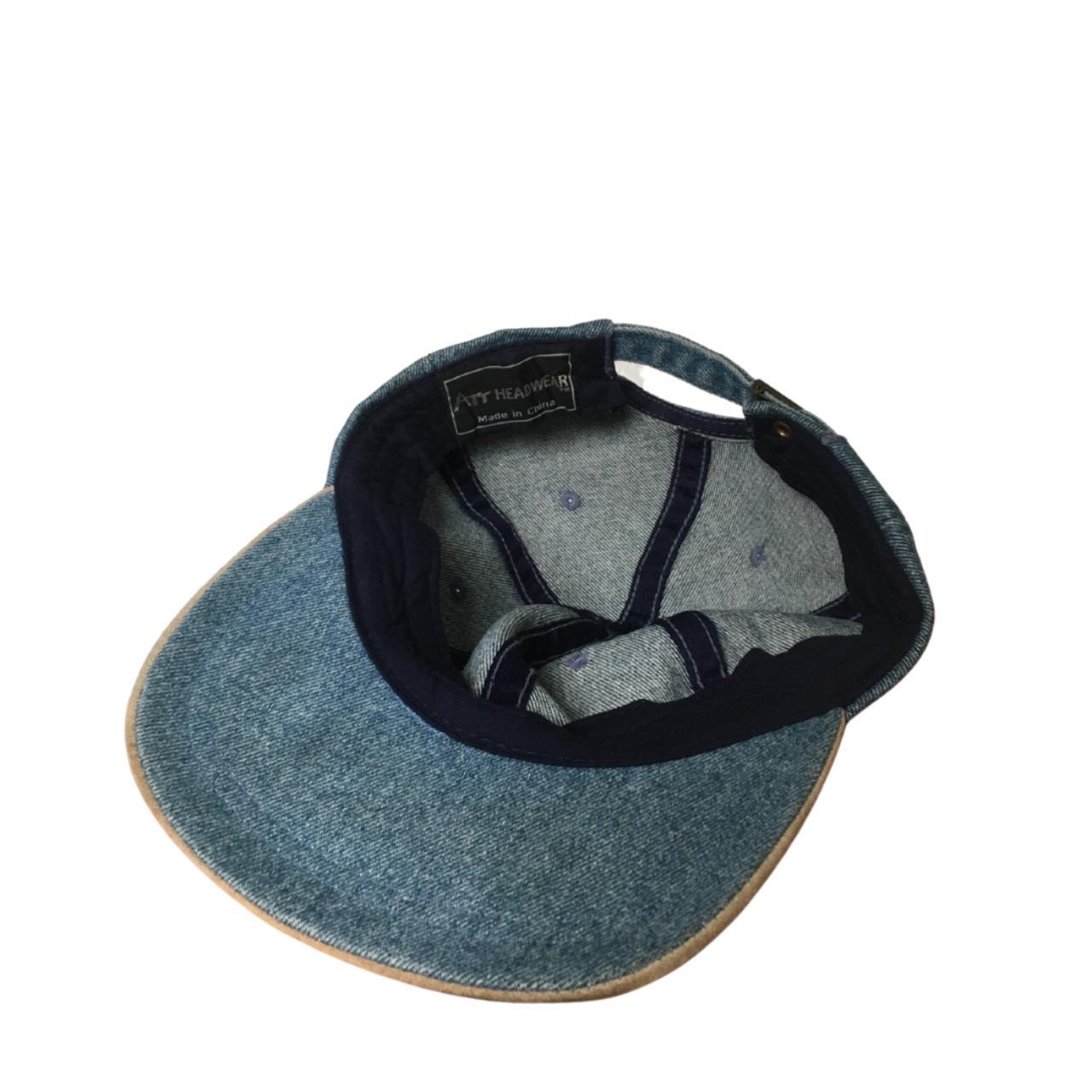 Denim Suede Cap ƺ Blank slate baseball style cap... - Depop