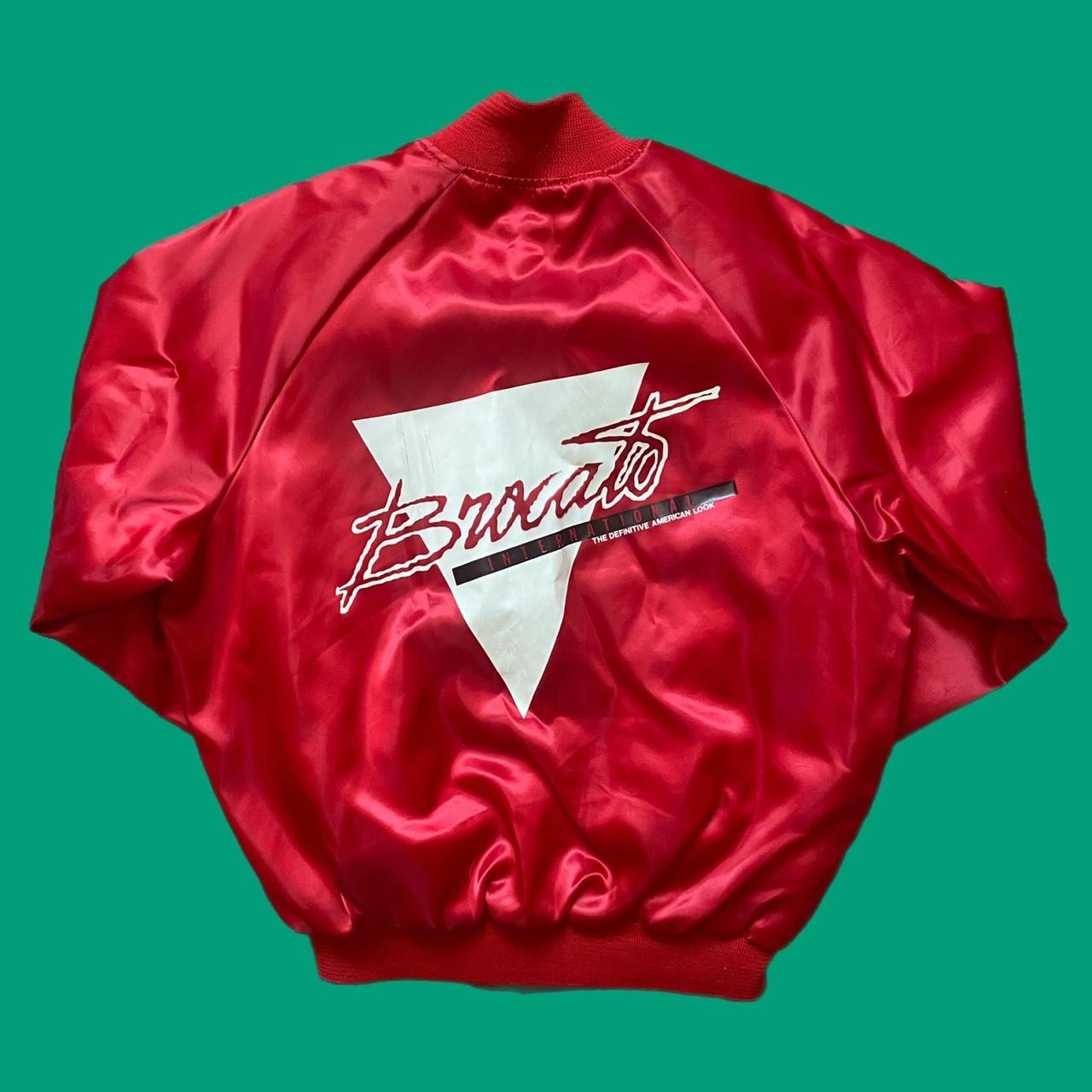 Men's Red and White Jacket | Depop