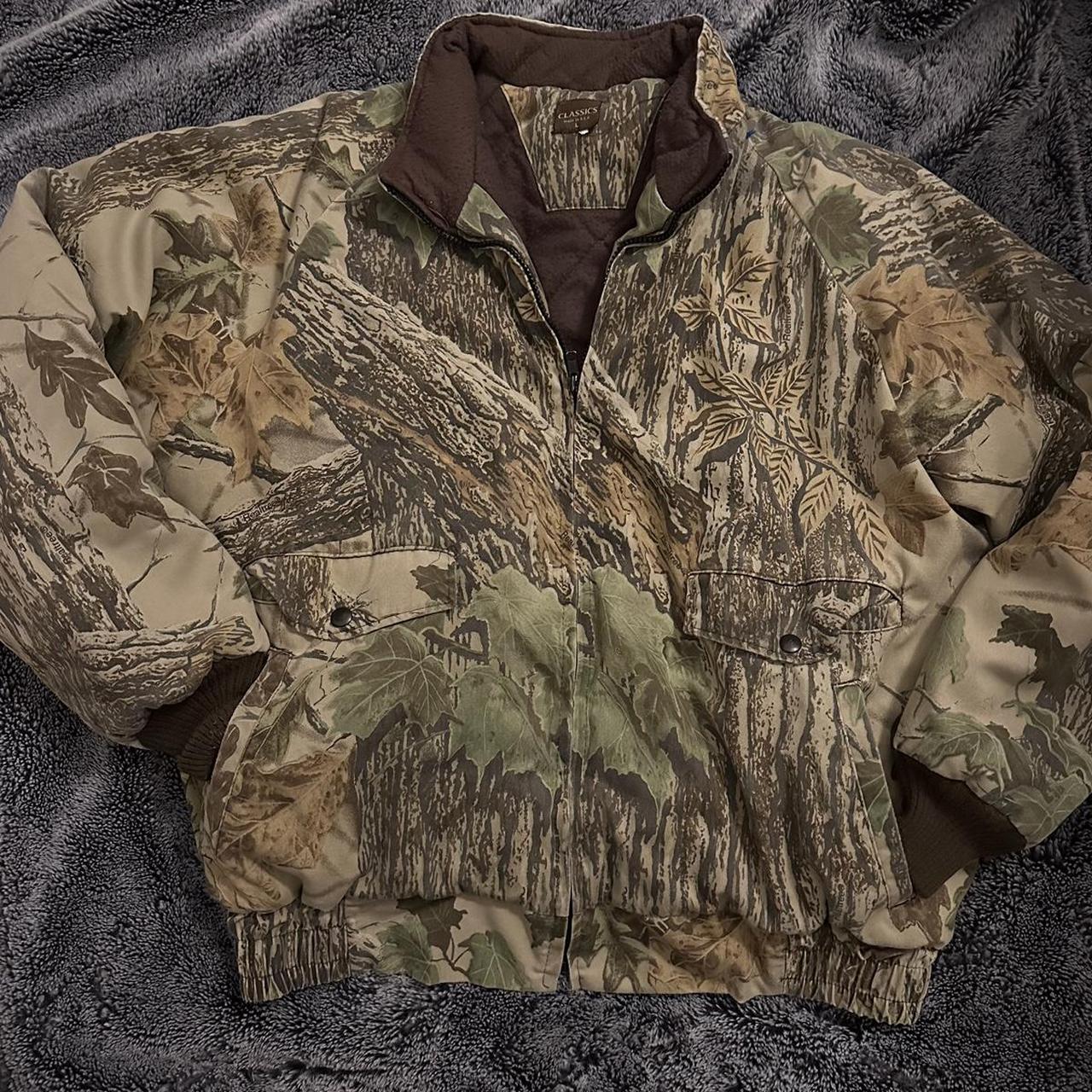 Classics made in U.S.A realtree camo jacket in as... - Depop