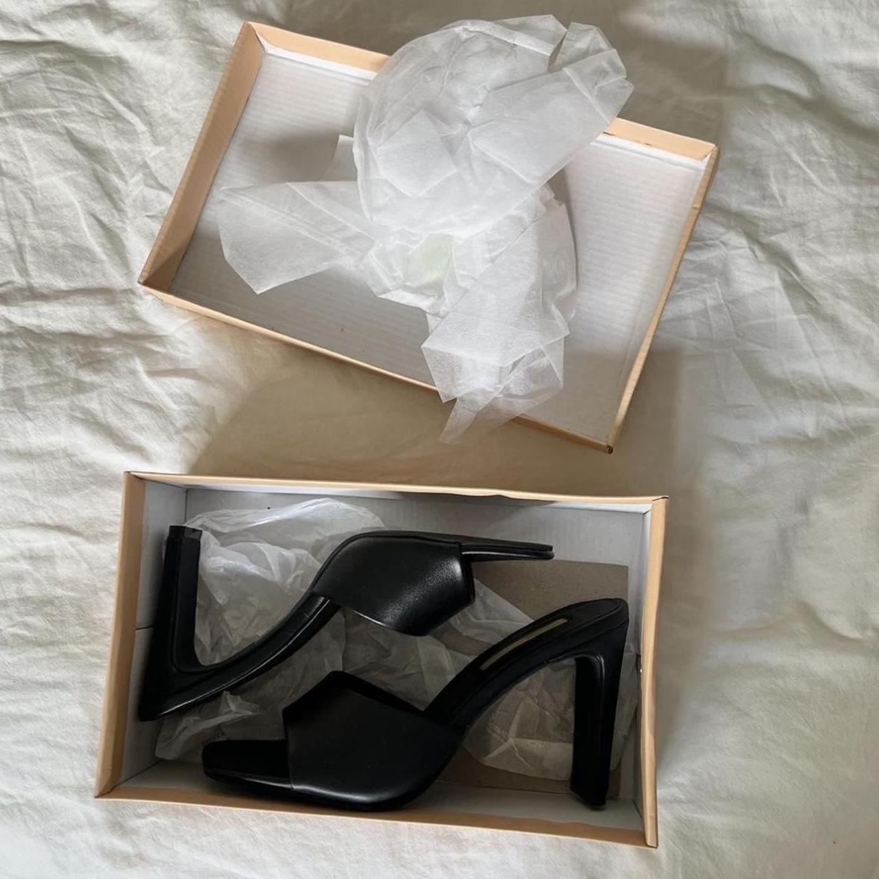 Billini Gemini heels in black REPOP Never worn,... - Depop