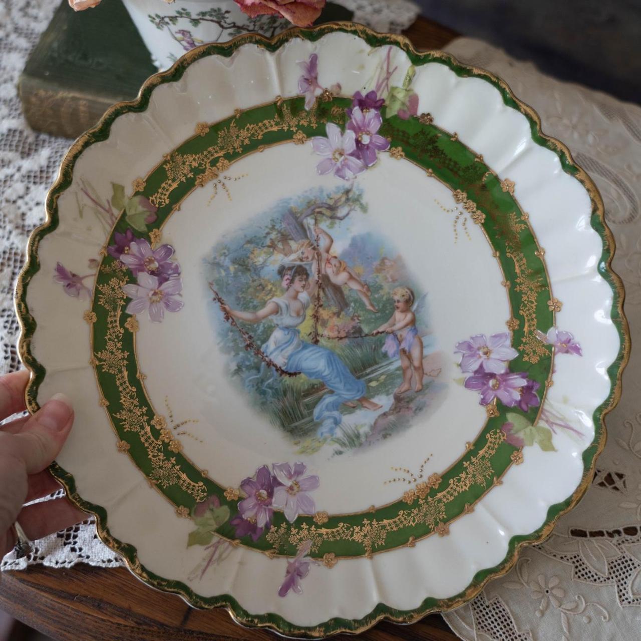 Perfect vintage plate for tea party lovers or... - Depop