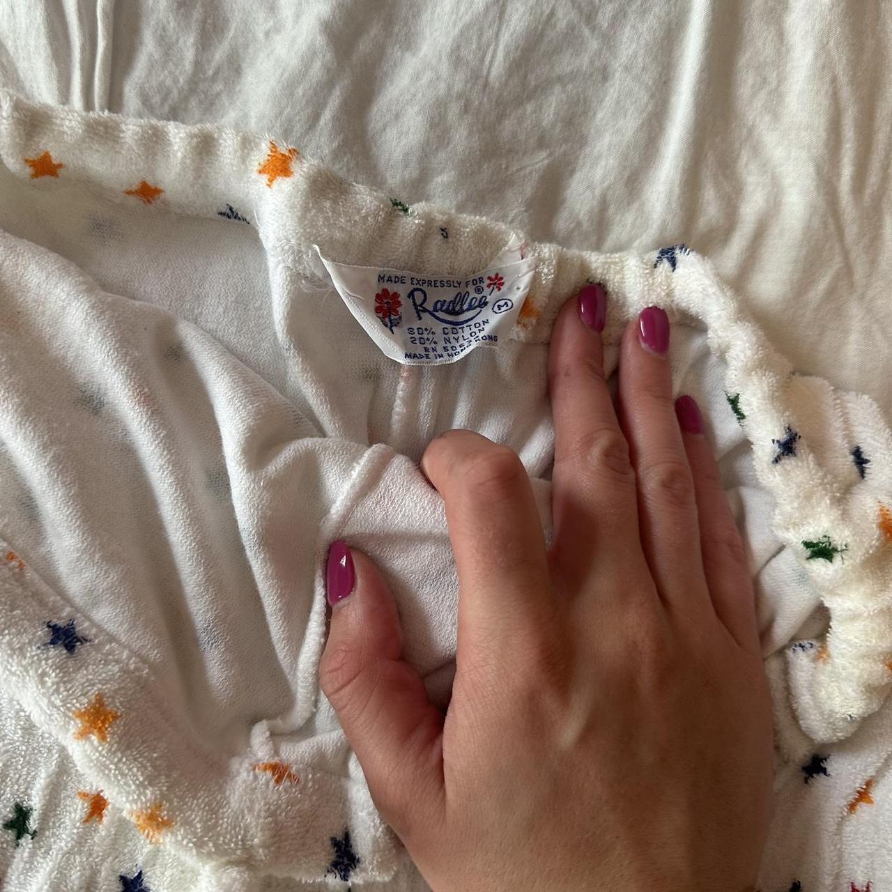 the coolest most unique terry cloth jumper with star... - Depop