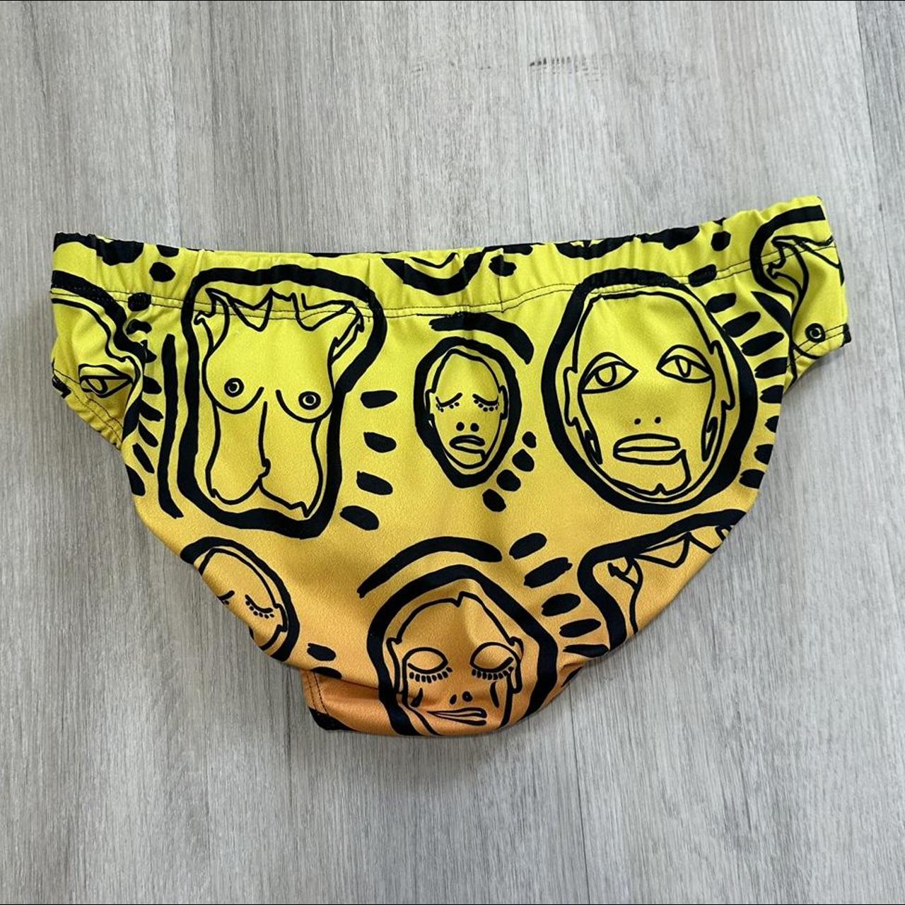 Patrick Church first launch Gradient Speedo, sized... - Depop