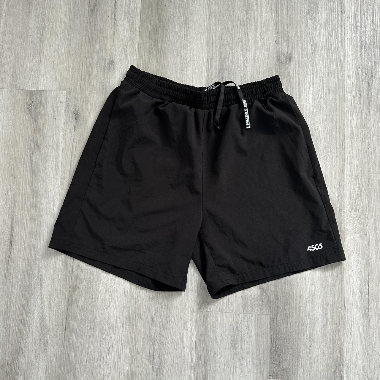 Black asos 4505 active wear 7 inseam shorts - Depop