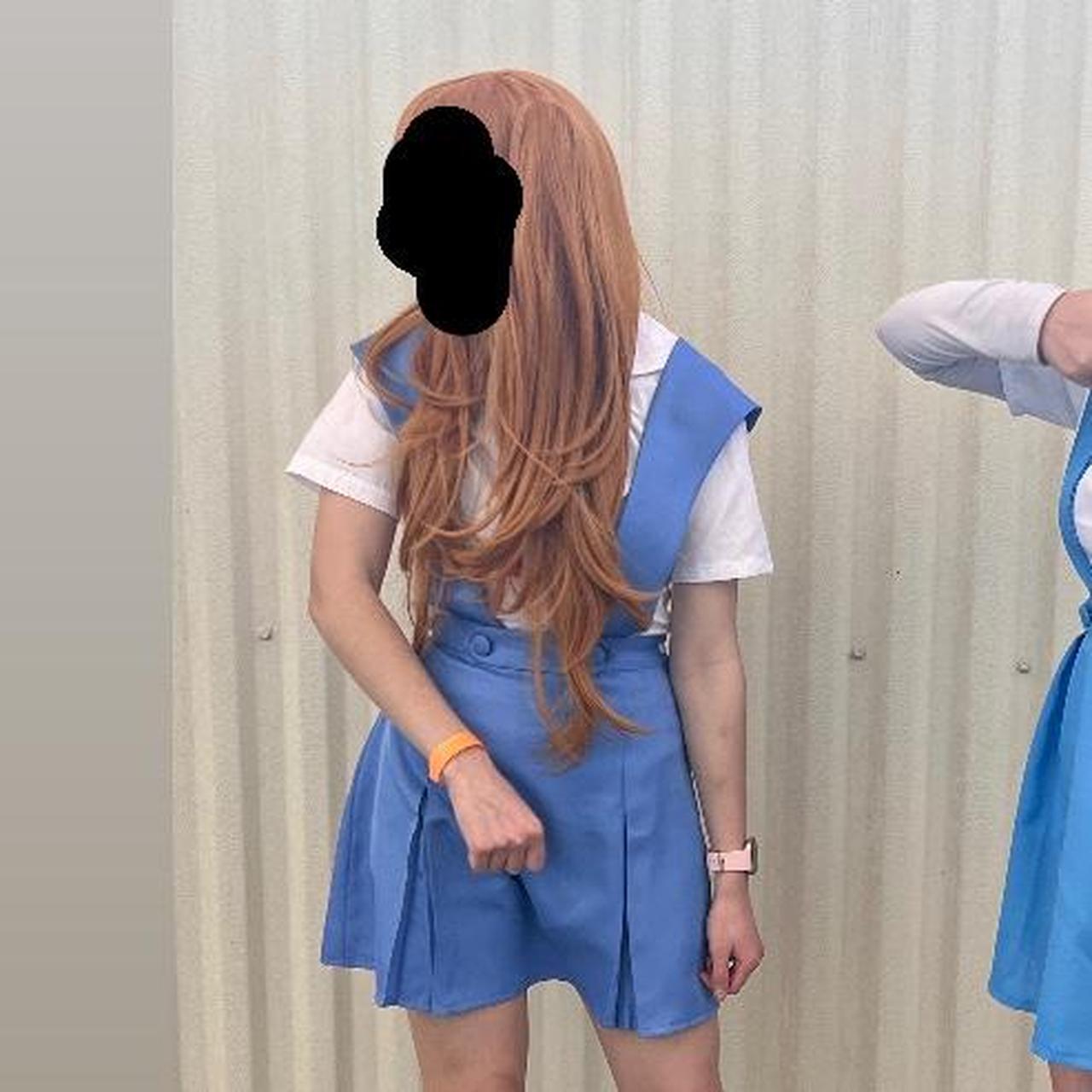 neon genesis evangelion asuka / rei school uniform... - Depop