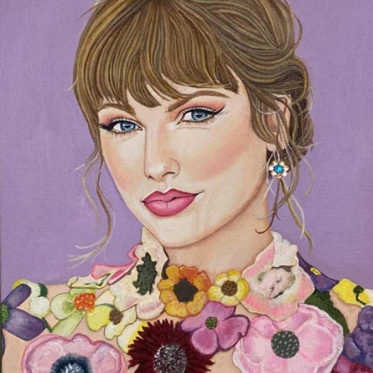 5x7" Taylor Swift portrait print. I'm the original... - Depop