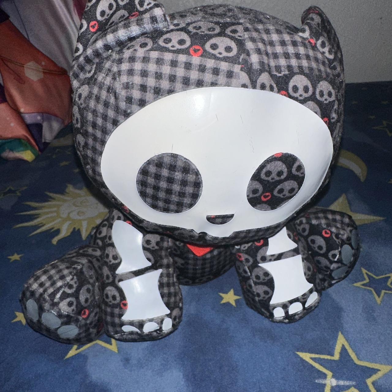 Vintage kit the cat skelanimals plushie 🖤... - Depop