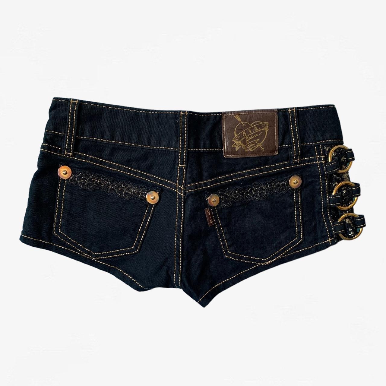 Japanese brand D.I.A gyaru/gal shorts. Ultra low... - Depop