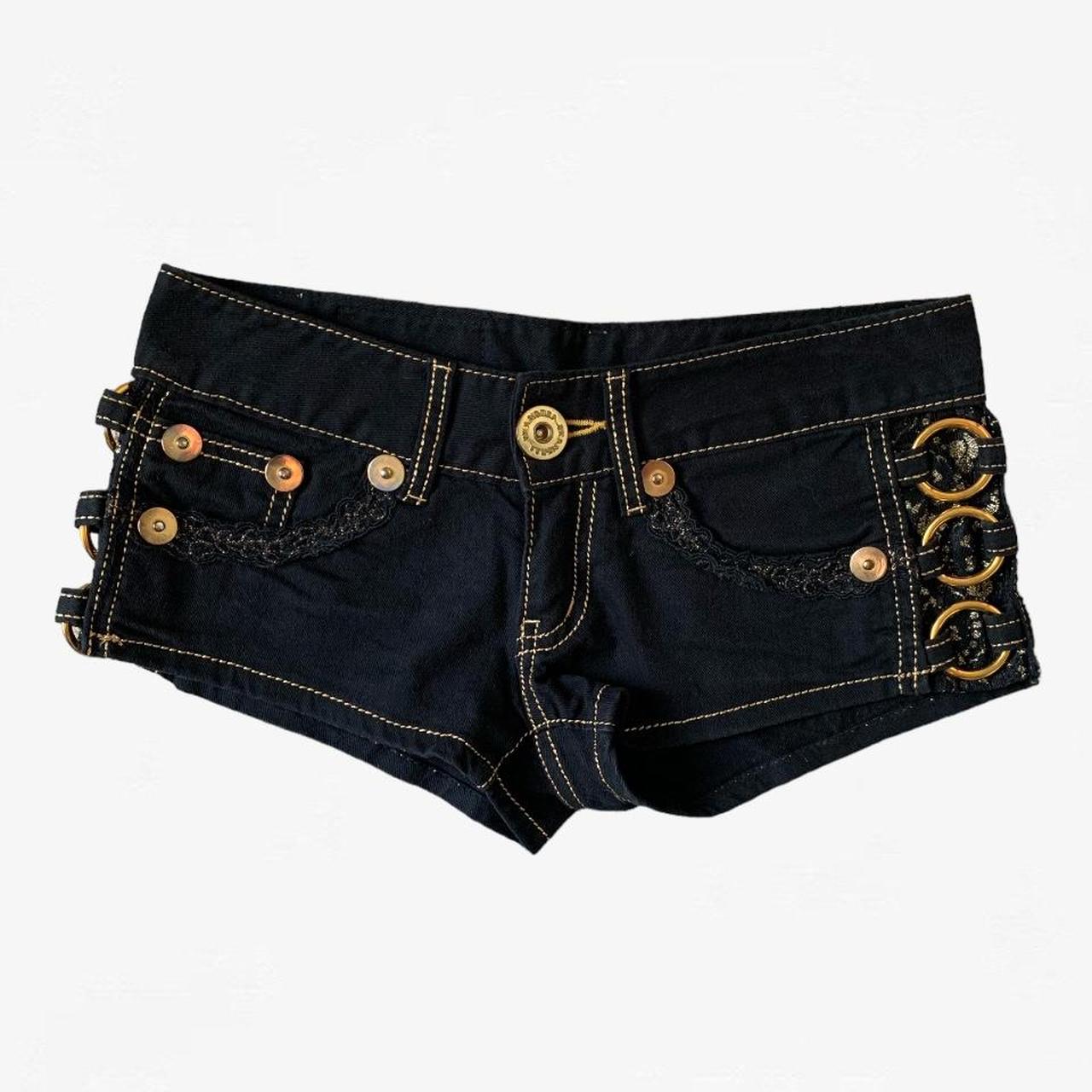 Japanese brand D.I.A gyaru/gal shorts. Ultra low... - Depop