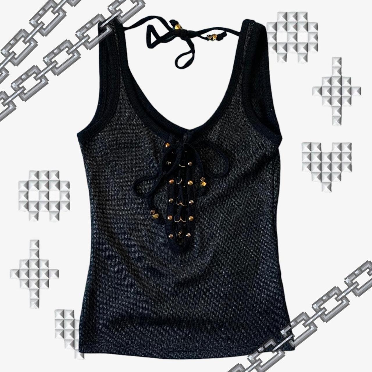 Japanese brand D.I.A gyaru/gal tank top. Has a... - Depop