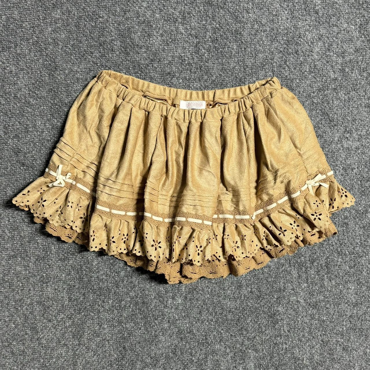 Japanese brand Liz Lisa bloomer culottes. Has a faux... - Depop