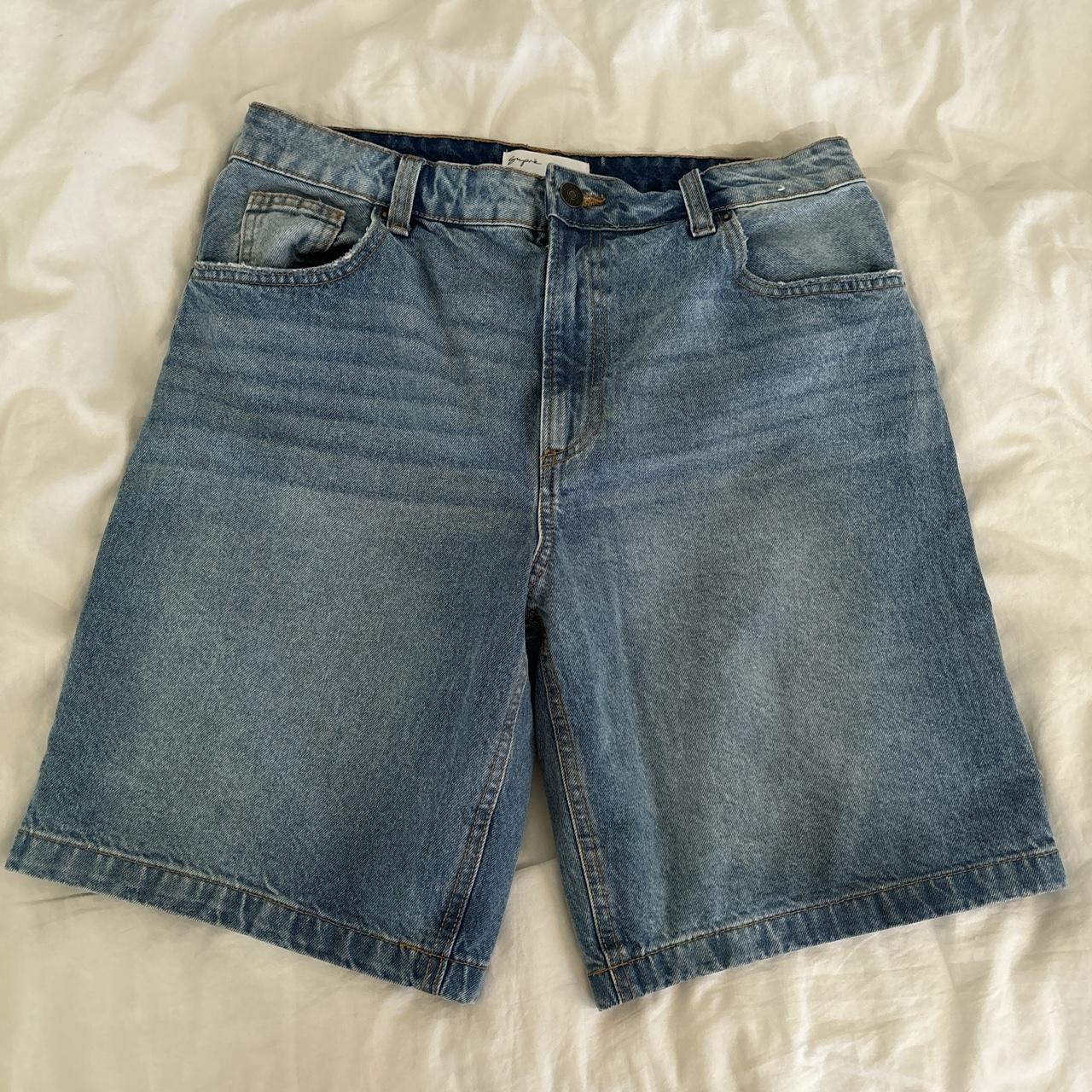 Supre blue denim dad jorts Such a good basic Last... - Depop