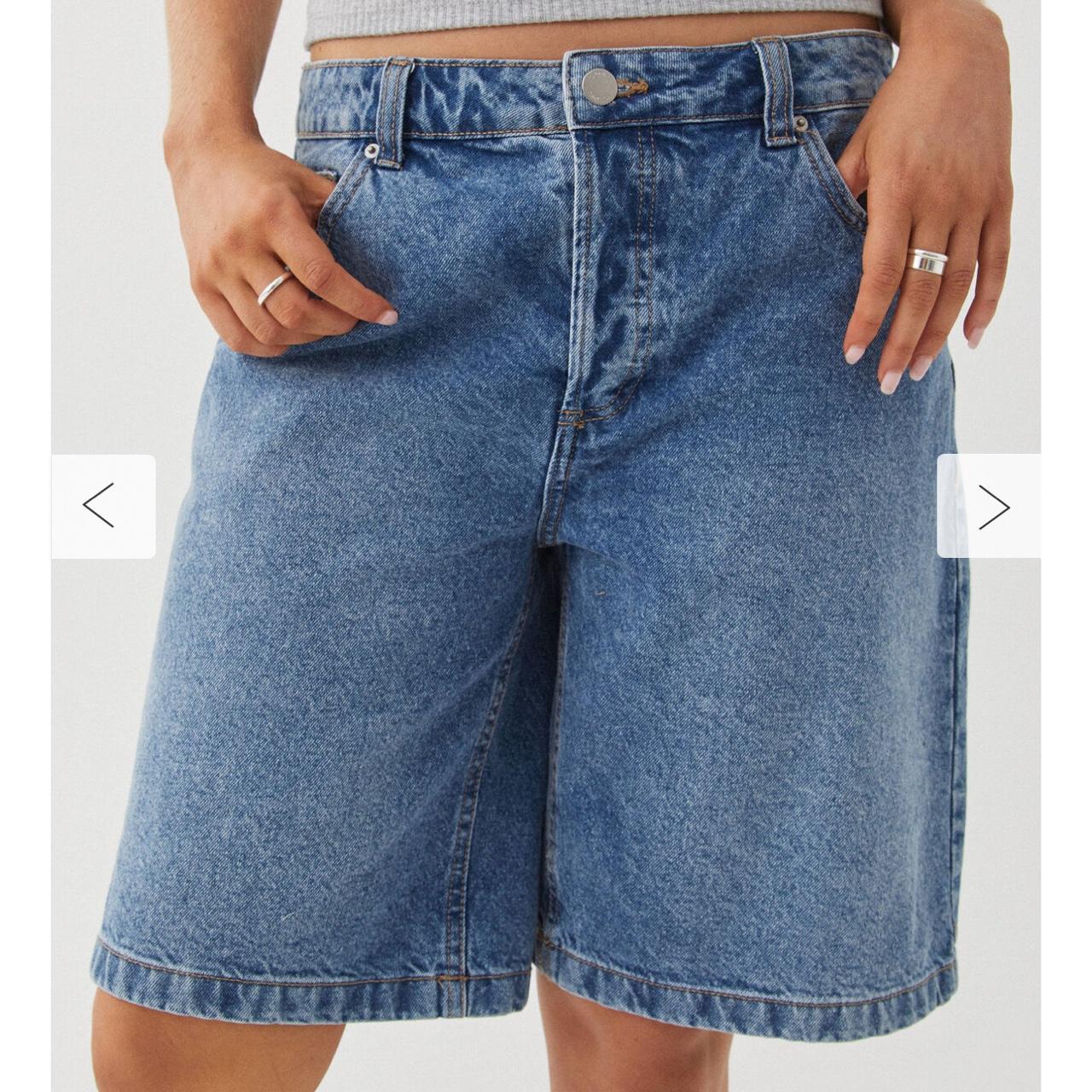 Supre blue denim dad jorts Such a good basic Last... - Depop