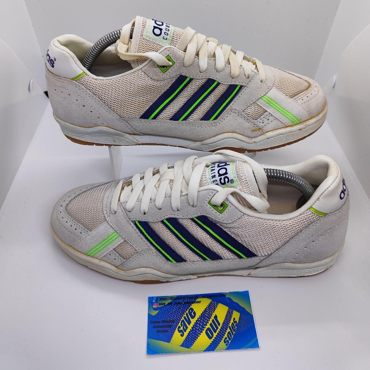 Adidas Court Trainer Vintage 1991 Made in... - Depop