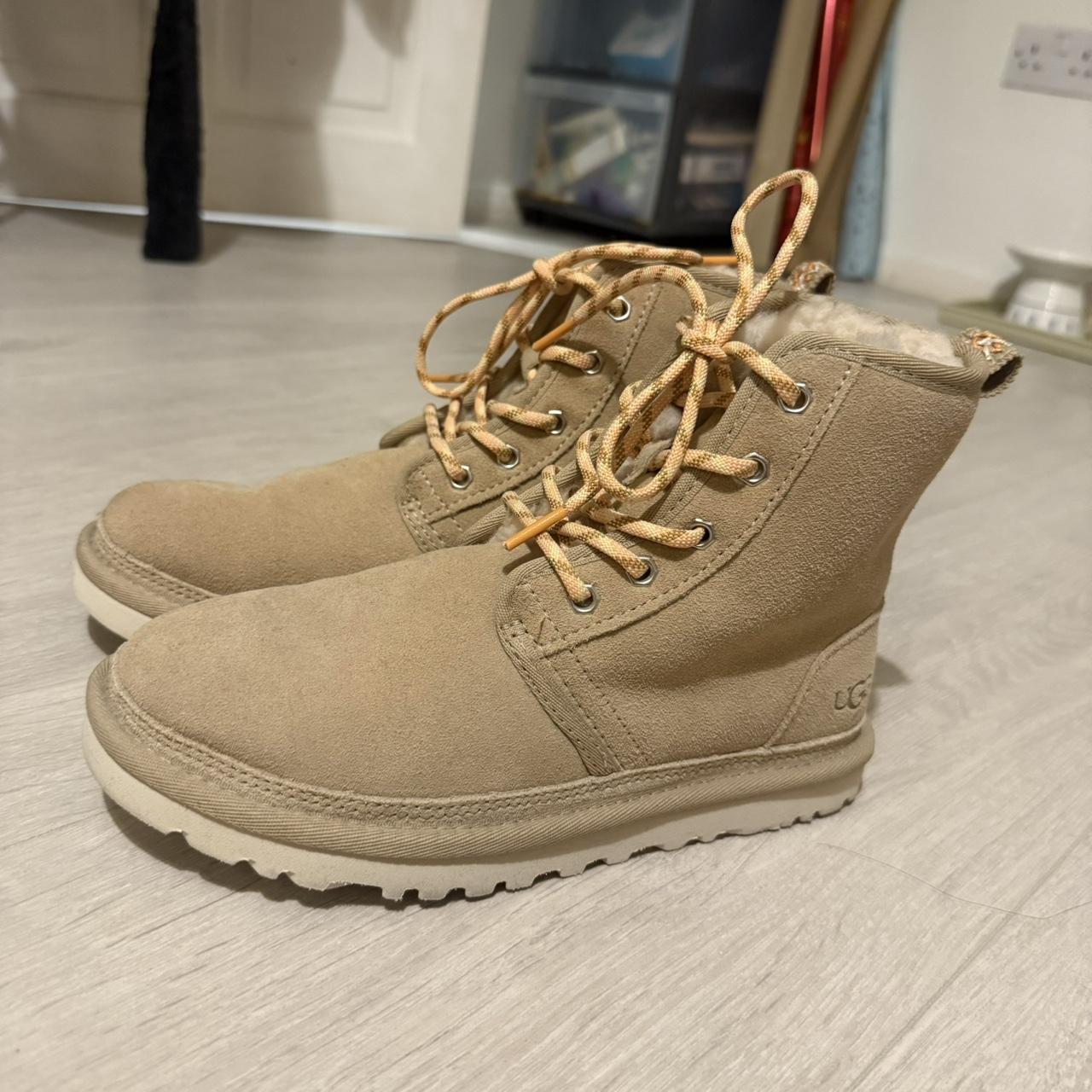 genuine ugg neumel high heritage boots in sand... - Depop