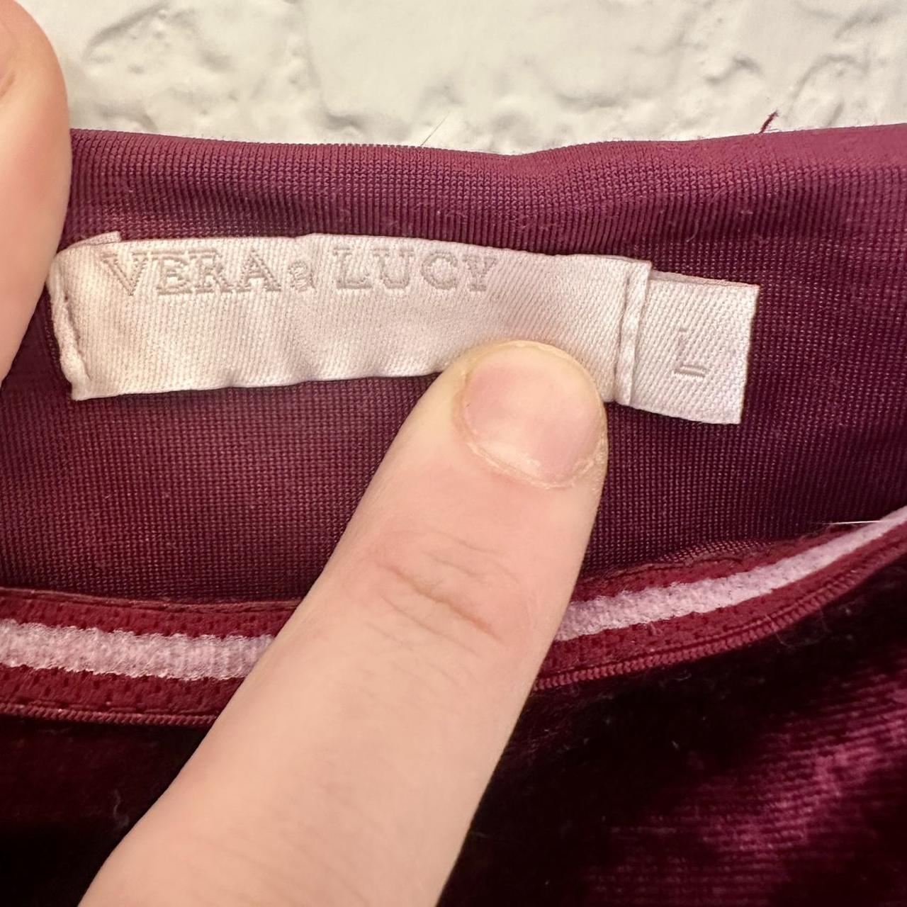 maroon red velvet body suit | Depop