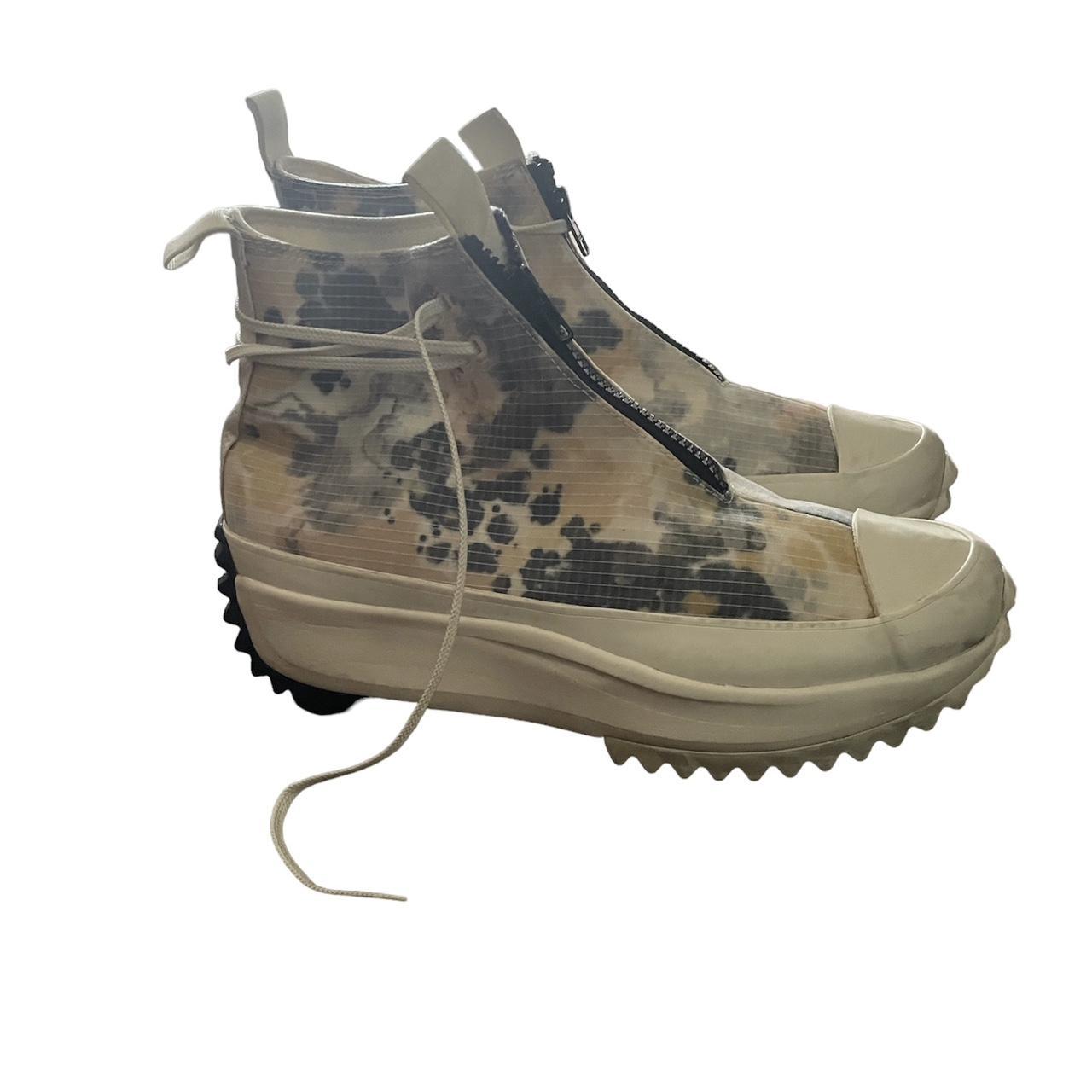 Men's Blue Run Star Hike High 'washed... - Depop