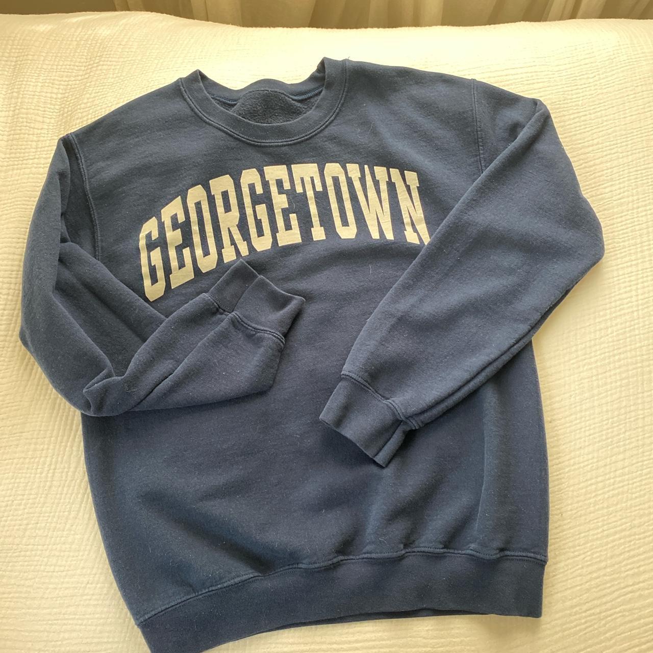 Kid’s Large Georgetown collegiate sweatshirt. Logo... - Depop
