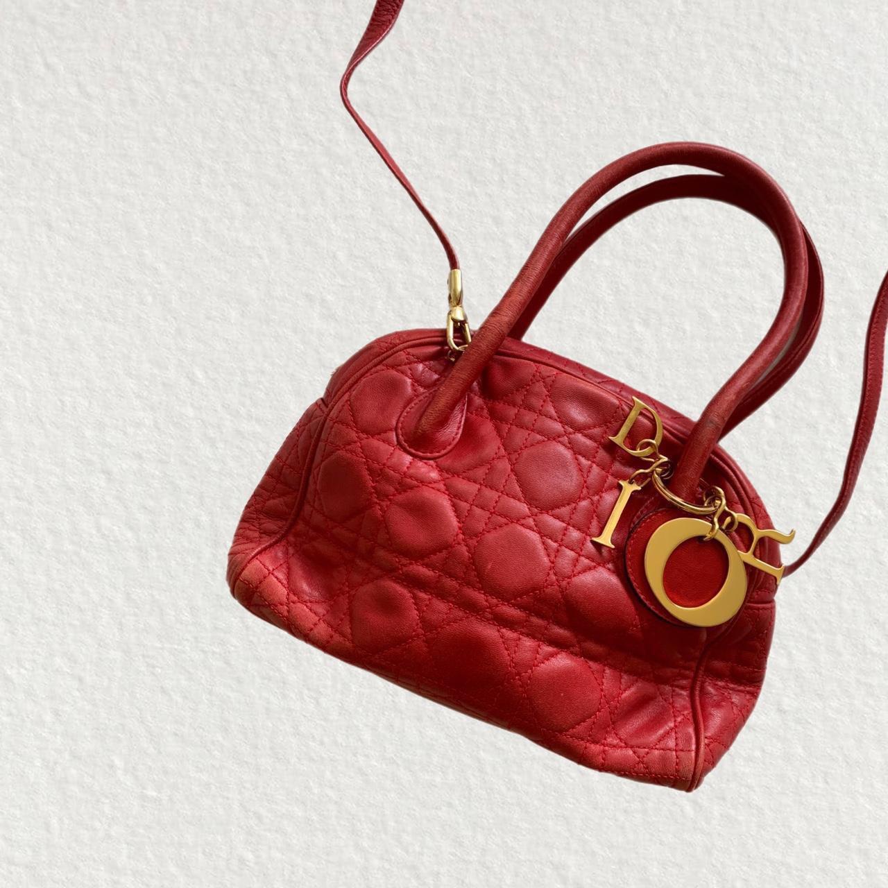 Red Christian Dior Bag I got this in Japan! I love... - Depop