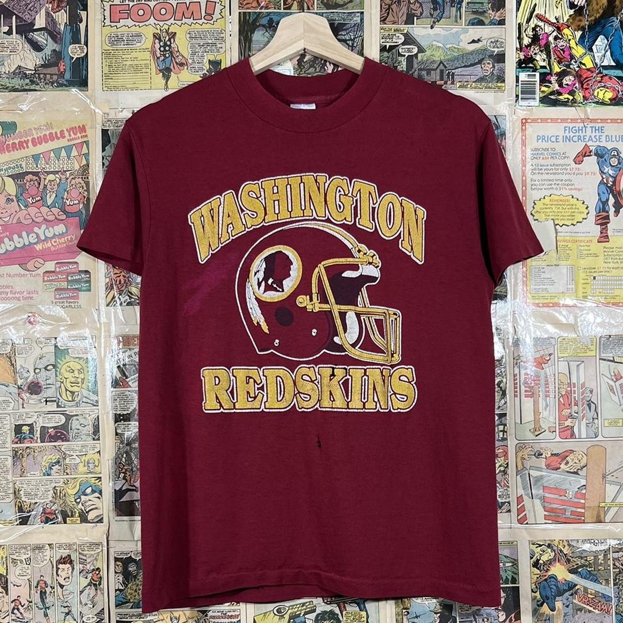 Vintage 90s Essential Red Washington RedSkins... - Depop