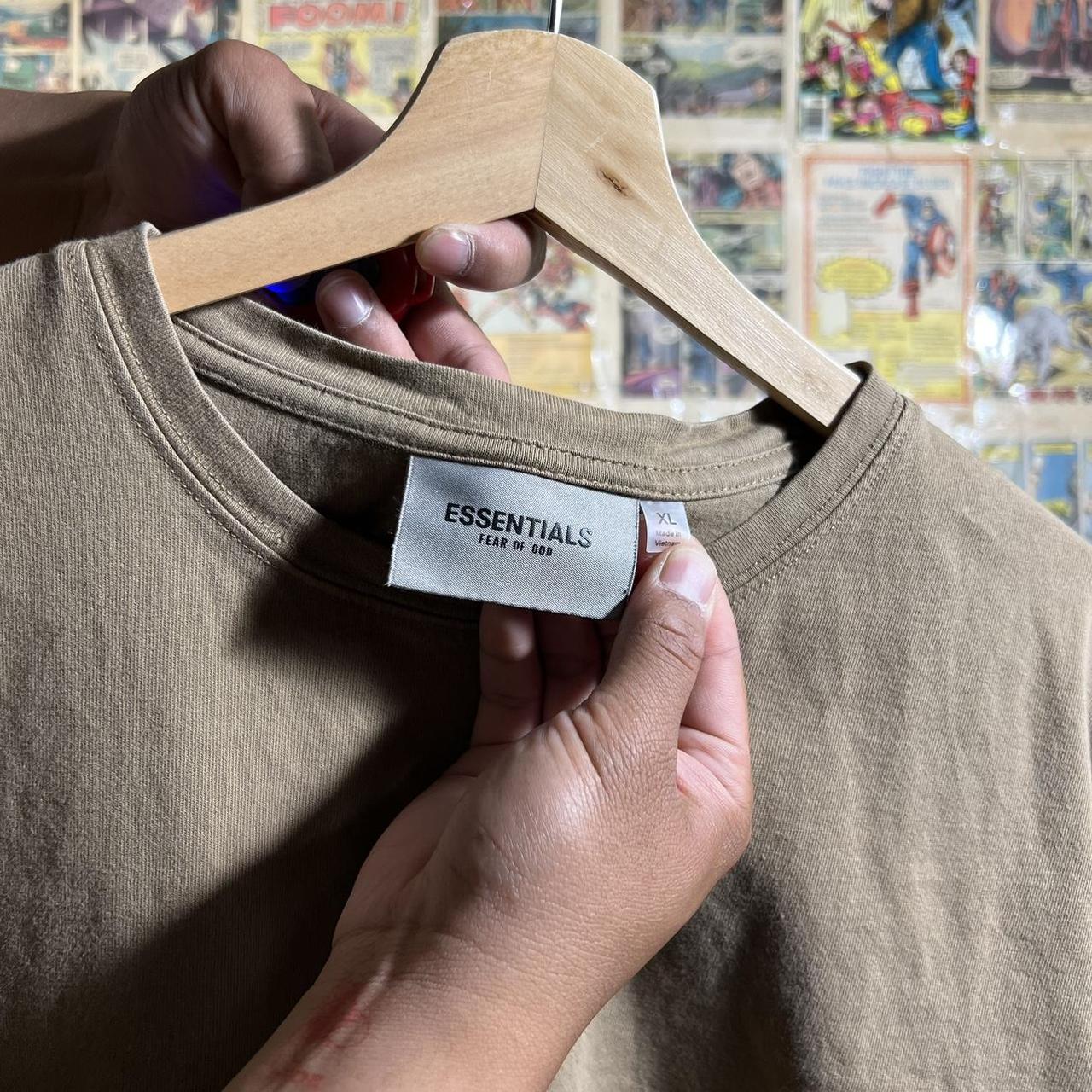 Essential Cream Essentials Fear Of God StreetWear... - Depop