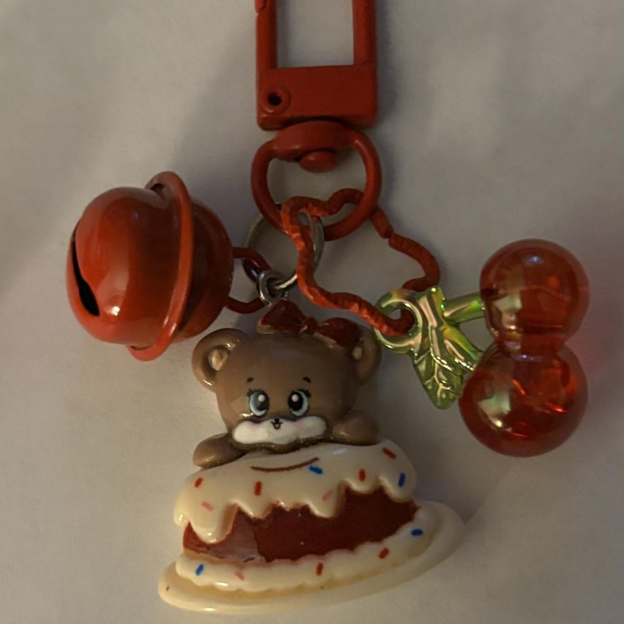 cute cherry/bakery keychain / bag charm 🍒pls read my... - Depop