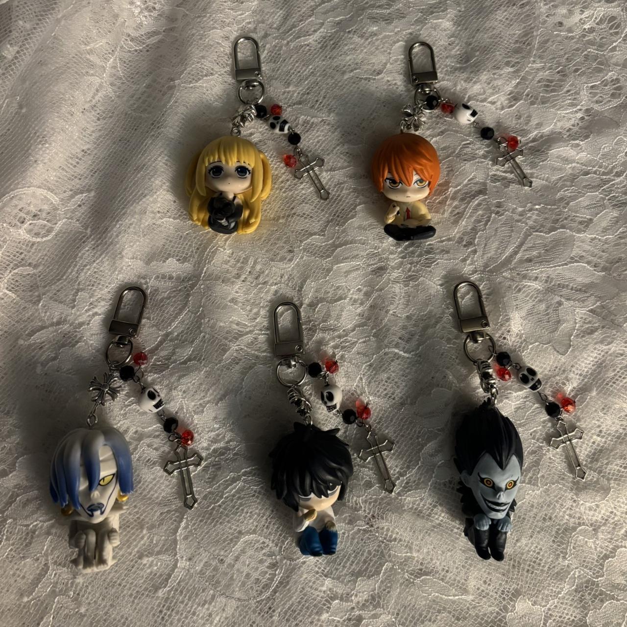 death note keychains - price is firm :p - handmade... | Depop