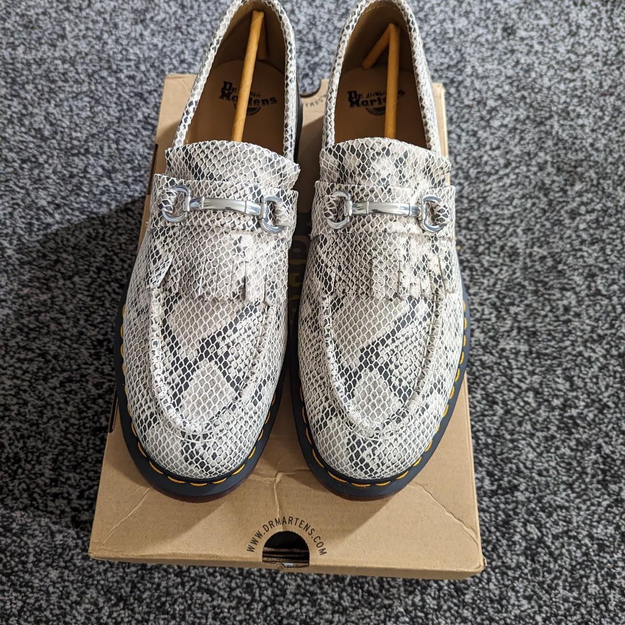 Dr Martens Adrian Snake Loafer Shoes size UK... - Depop
