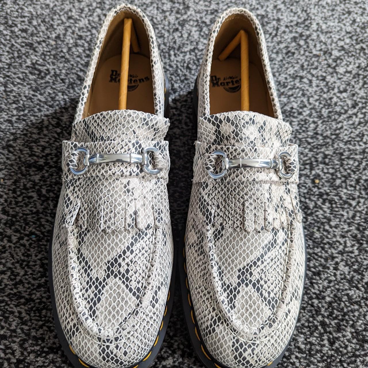 Dr Martens Adrian Snake Loafer Shoes size UK... - Depop